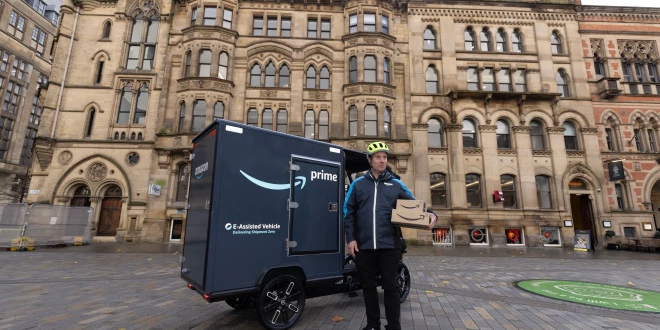 Amazon expands e-cargo bike deliveries in Manchester and London ...